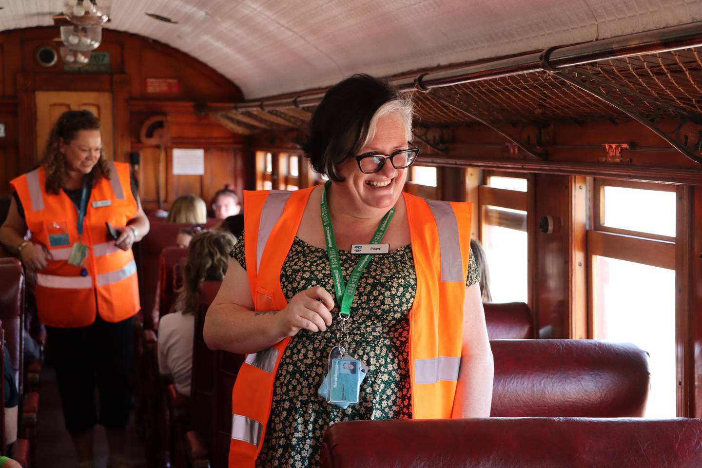 RRT Levin jumps 'onboard' Storytime Adventure Train Ride