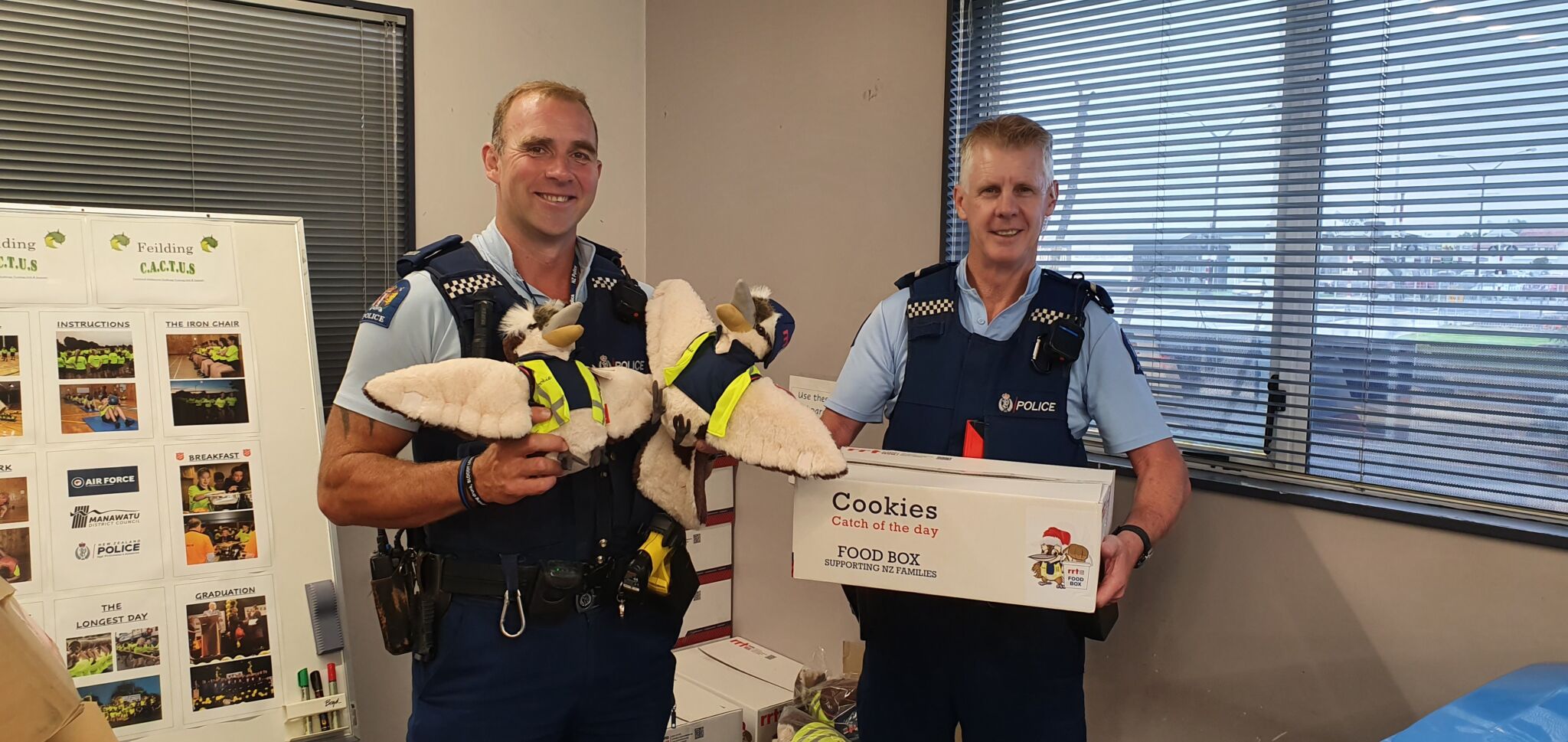Supporting the NZ Police with RRT Food Boxes