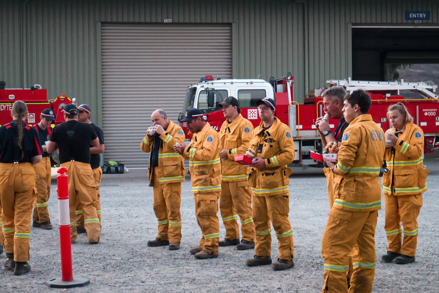 RRT Helps Keep Victorian's Fire Heroes Fighting with 10,000 Meals